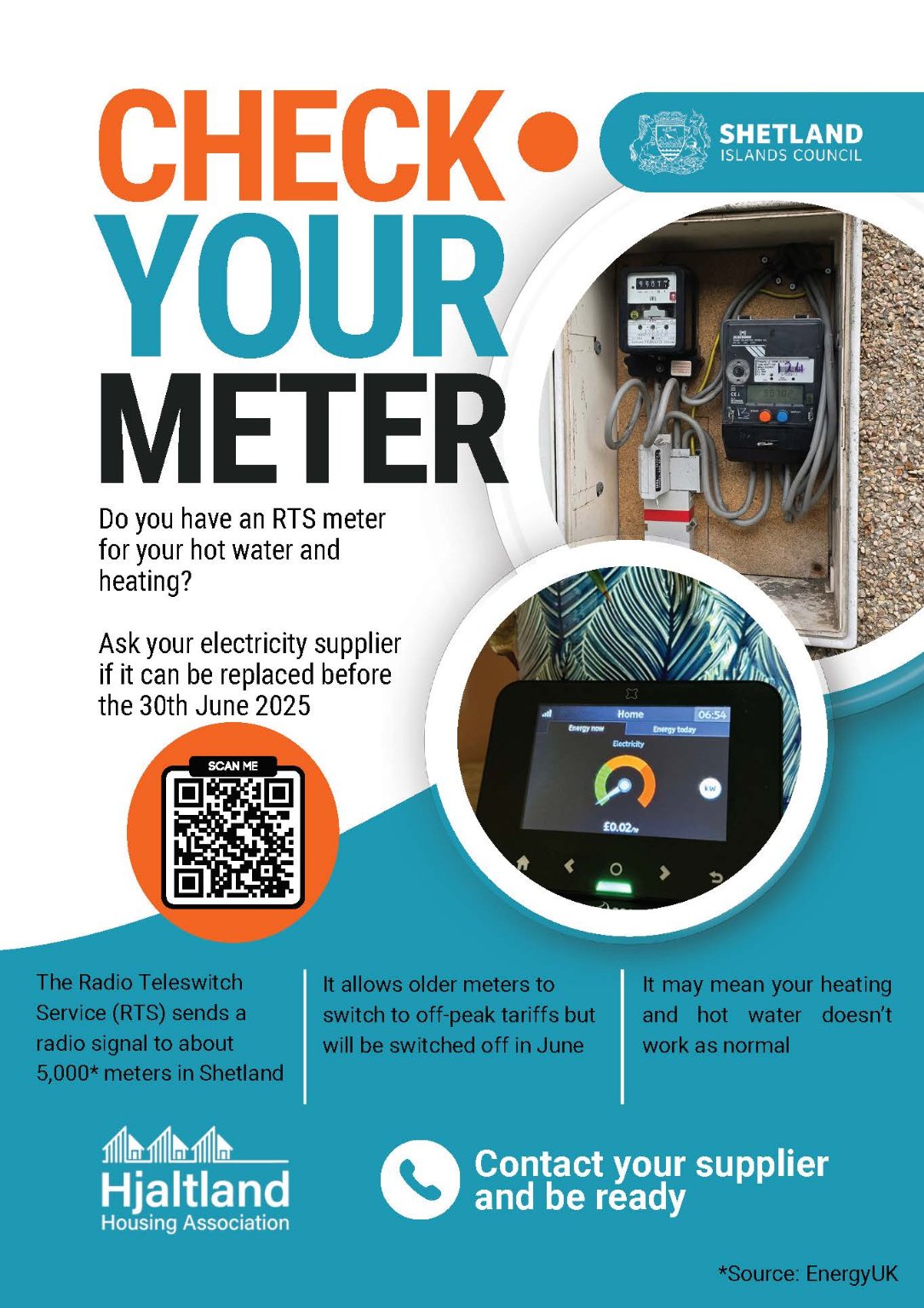 Check Your Meter | Hjaltland Housing Association